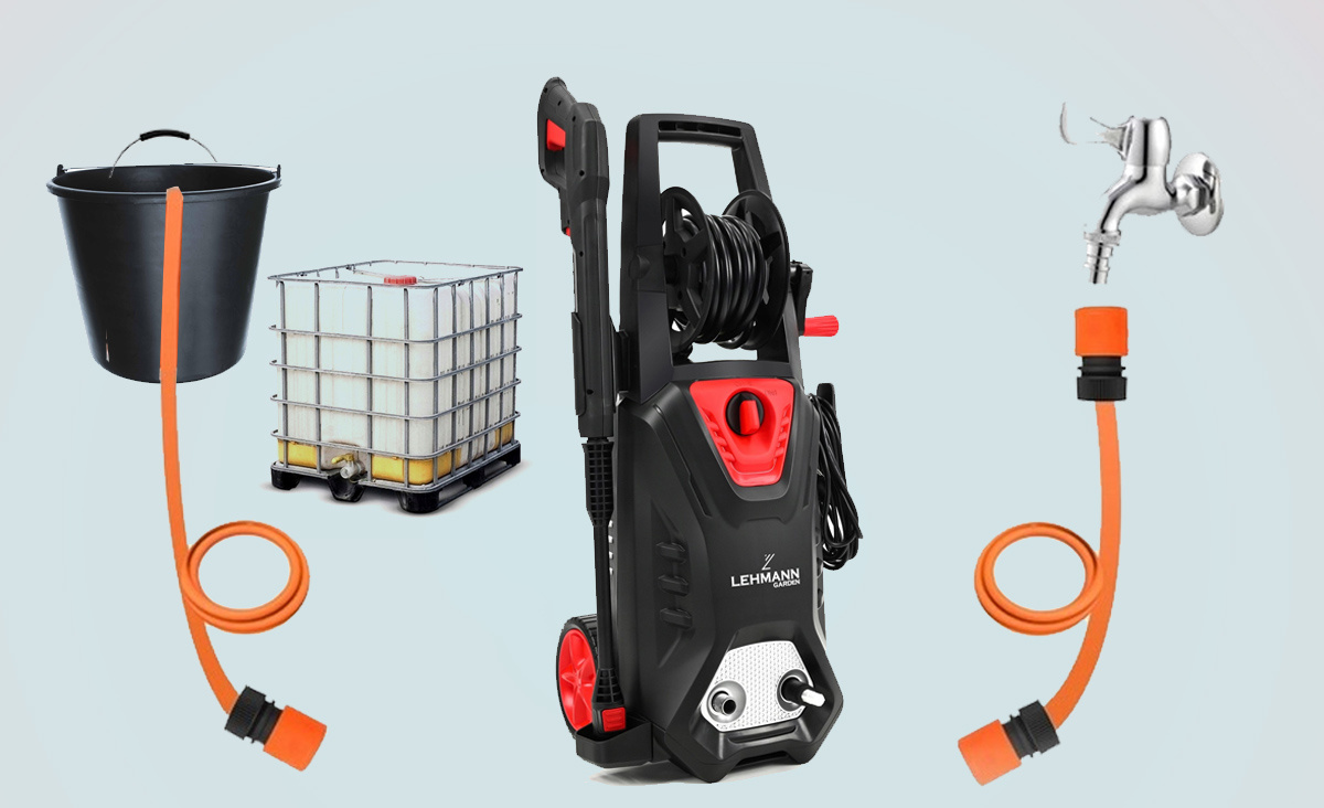 Myjka ciśnieniowa Lehmann Hudson (260 bar, 450l/h, 1800W) | Myjki \ Myjki ciśnieniowe | Sklep ...